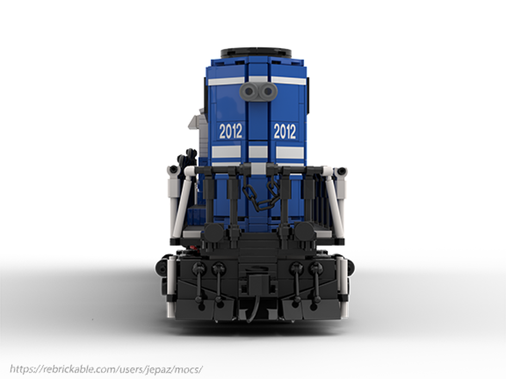LEGO MOC Paducah and Louisville Railway (PAL) SD70MAC by jepaz ...