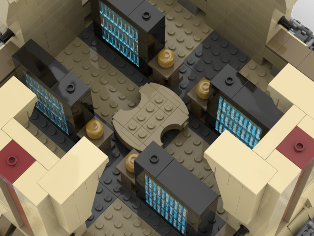 Lego Moc Coruscant Jеdi Temple By Jsull33 Rebrickable Build With Lego