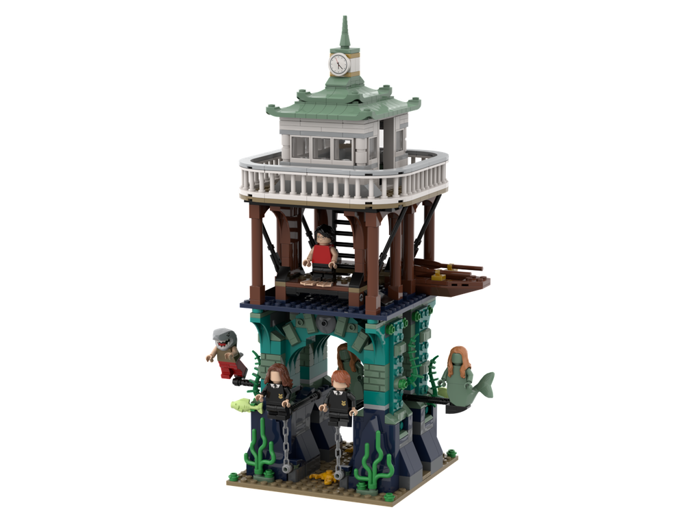 Lego Moc The Black Lake Complete By Rykfield Rebrickable Build