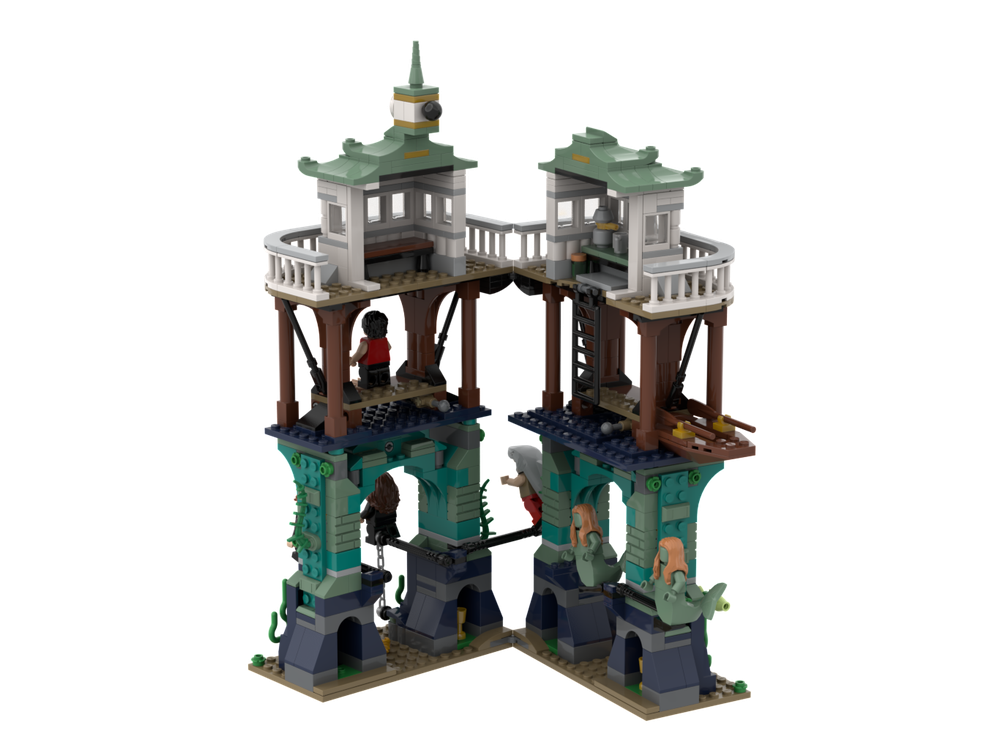 Lego Moc The Black Lake Complete By Rykfield Rebrickable Build