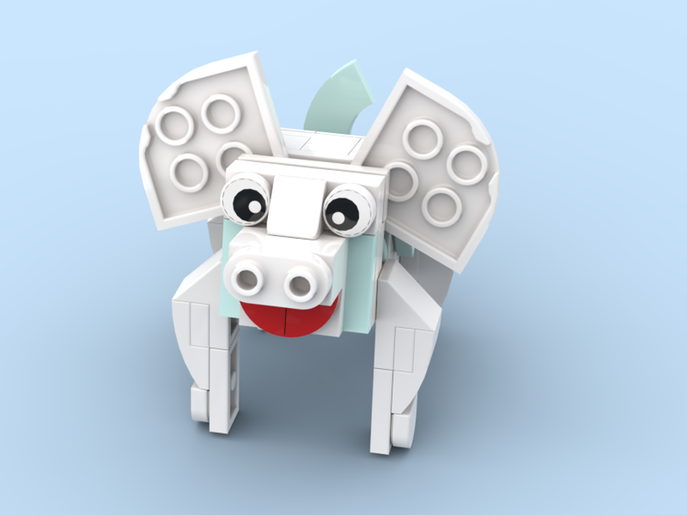 LEGO MOC wintertime pig by eric_nunya | Rebrickable - Build with LEGO