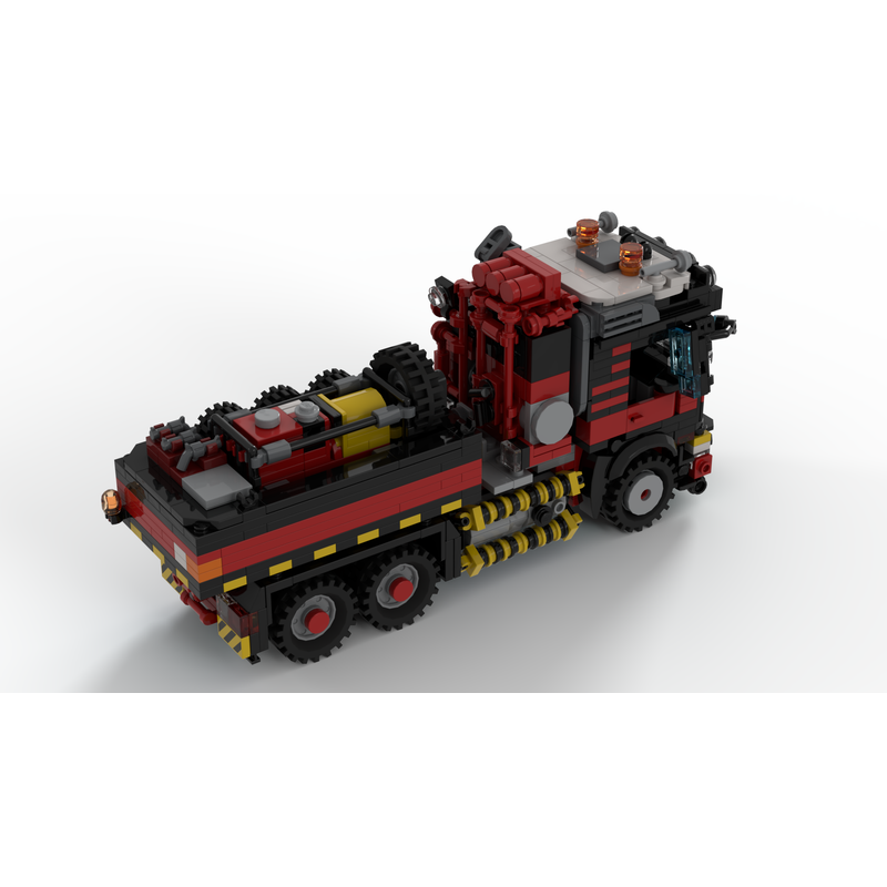 LEGO MOC 6x4 Mercedes-Benz Actros Ballast Tractor Ver. 2 - MST by ...