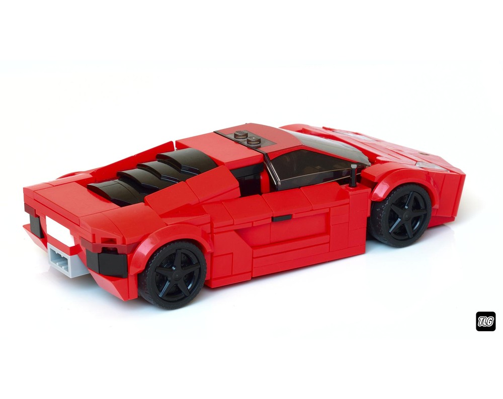 LEGO MOC Lamborghini Aventador LP700-4 by _TLG_ | Rebrickable - Build ...