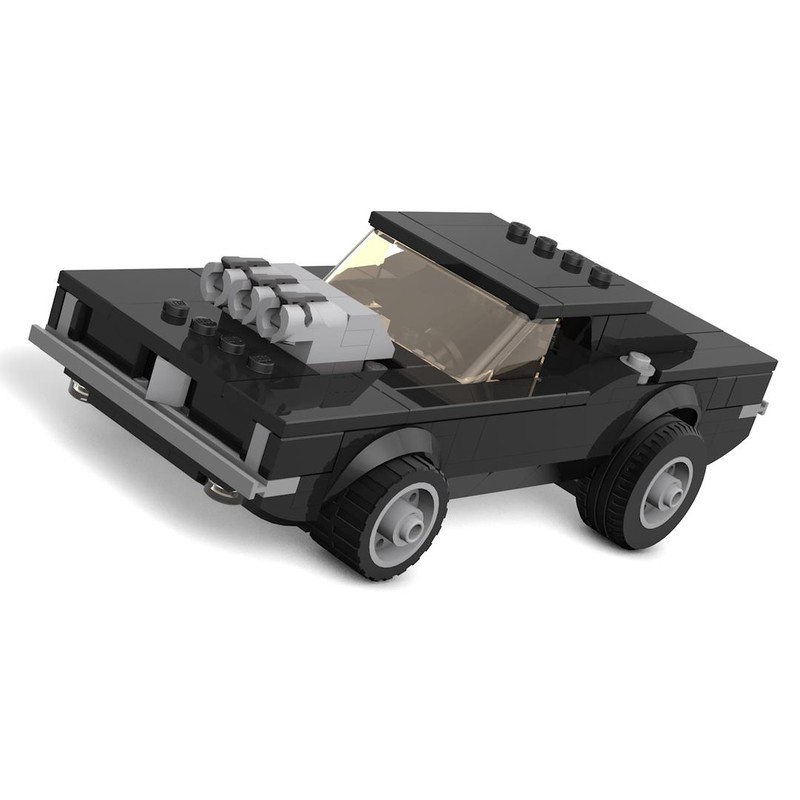 LEGO MOC Dodge Charger (Ghost Rider) , 8 stud wide by klara_mocs ...