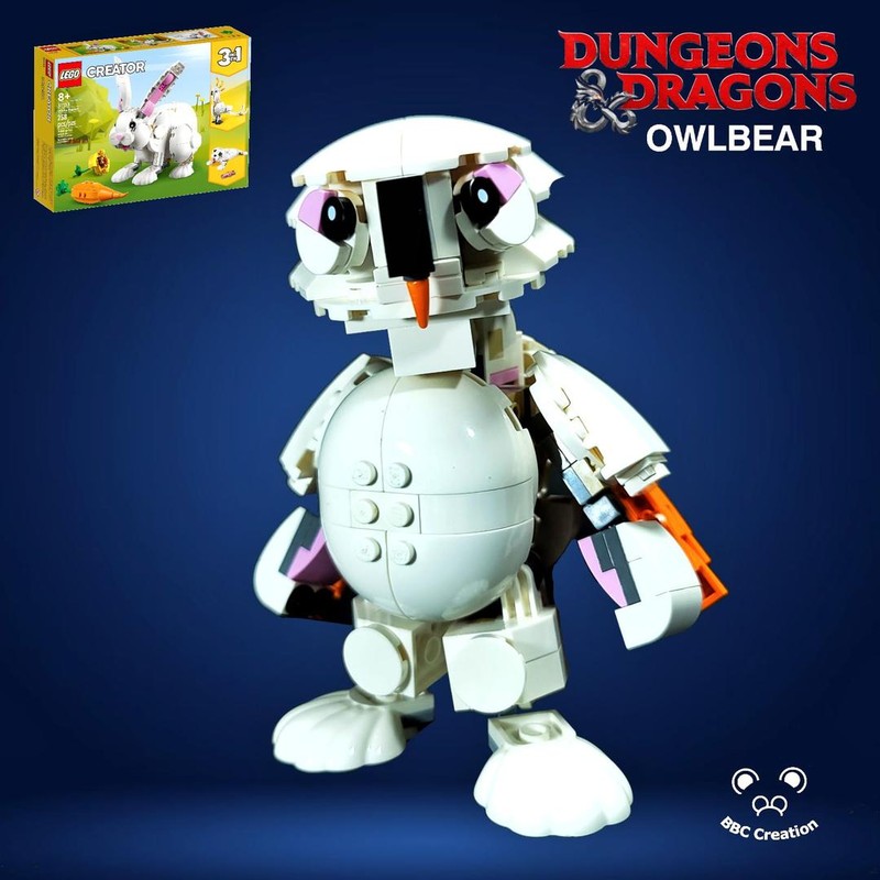 LEGO MOC Owl Bear by bbchai | Rebrickable - Build with LEGO