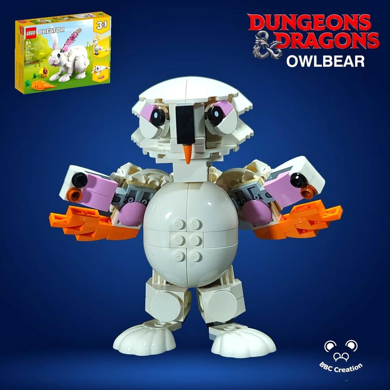 LEGO MOC Owl Bear by bbchai | Rebrickable - Build with LEGO