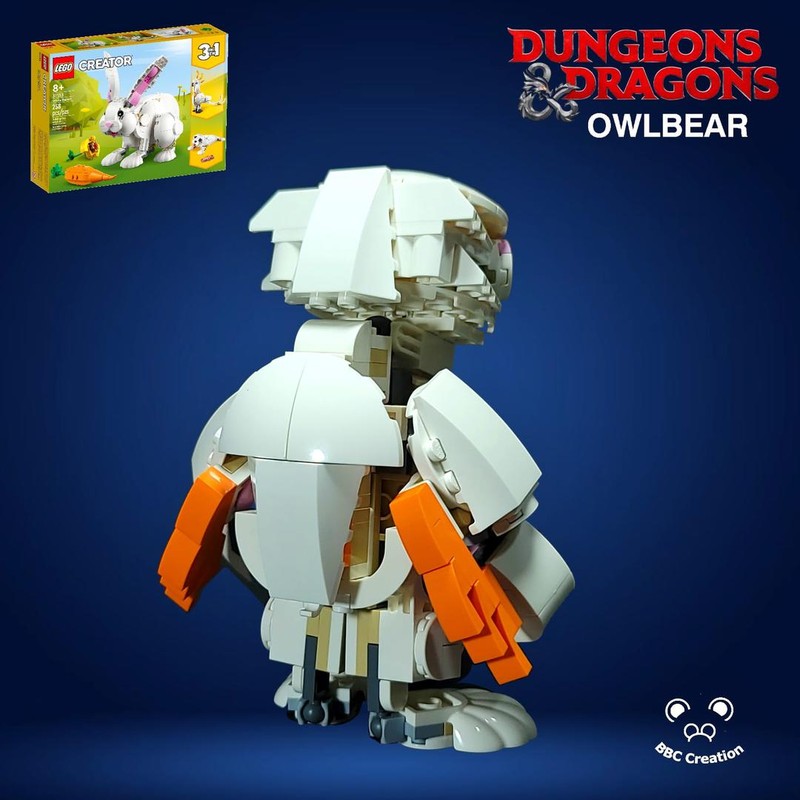 LEGO MOC Owl Bear by bbchai | Rebrickable - Build with LEGO
