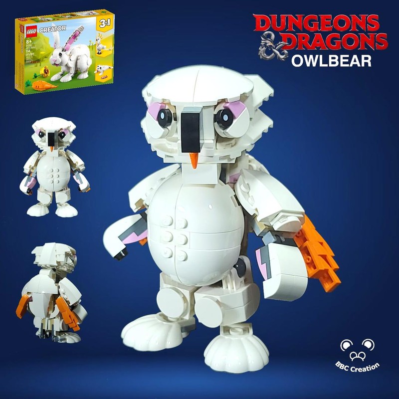 LEGO MOC Owl Bear by bbchai | Rebrickable - Build with LEGO