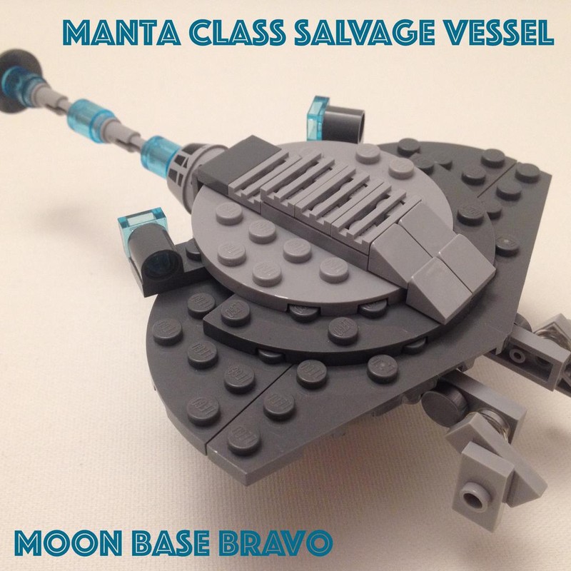 LEGO MOC Mantax salvage vessel, Moon Base Bravo by Frank_van_der_Most ...