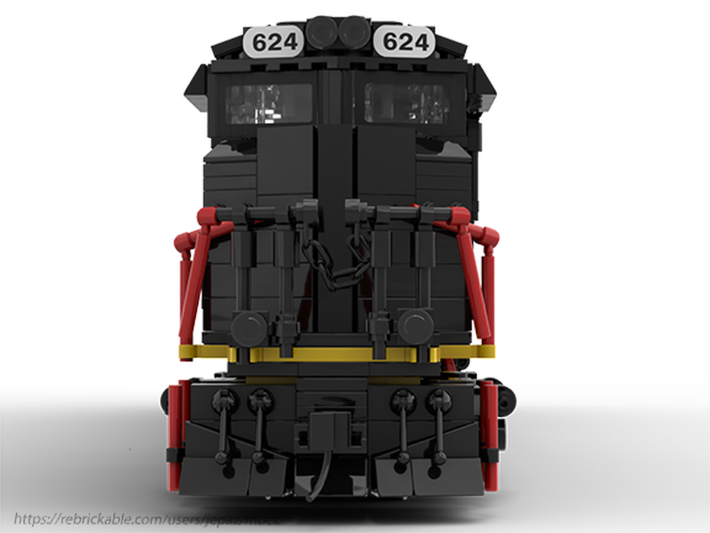 LEGO MOC Progress Rail SD70ACE PRLX 624 by jepaz | Rebrickable - Build with LEGO