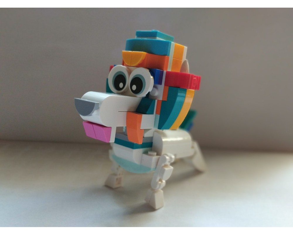 LEGO MOC Dog by Matrynka | Rebrickable - Build with LEGO