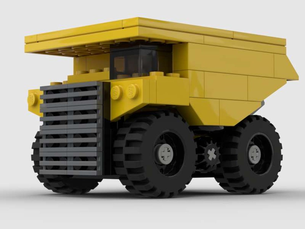 LEGO MOC LEGO Mining Truck Mini MOC, Yellow by Welsh Dynasty Builds ...