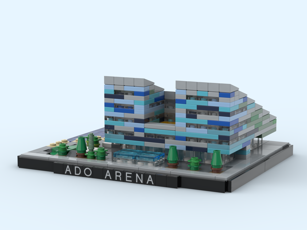 LEGO MOC AdO Arena Bergen by aegir | Rebrickable - Build with LEGO