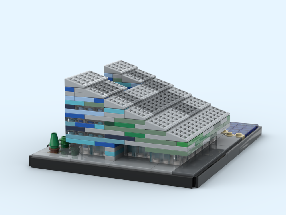 LEGO MOC AdO Arena Bergen by aegir | Rebrickable - Build with LEGO