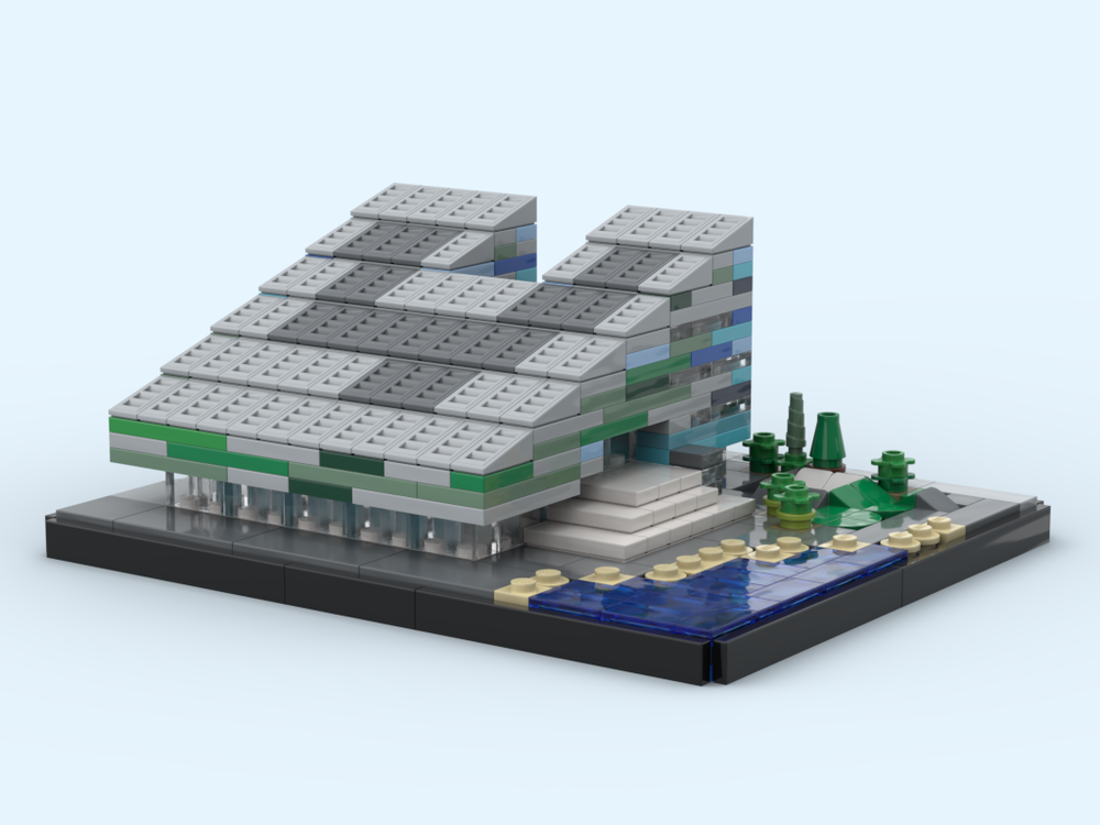 LEGO MOC AdO Arena Bergen by aegir | Rebrickable - Build with LEGO