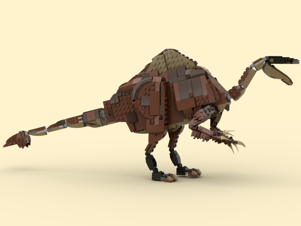Lego Moc Deinocheirus Dinosaur By Ambrosino Rebrickable Build With Lego