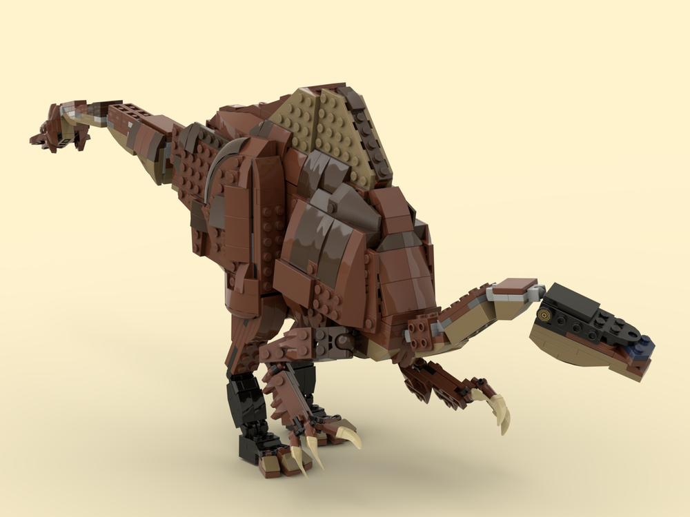 Lego Moc Deinocheirus Dinosaur By Ambrosino Rebrickable Build With Lego