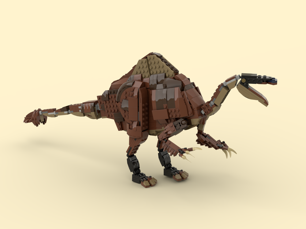 Lego Moc Deinocheirus Dinosaur By Ambrosino Rebrickable Build With Lego