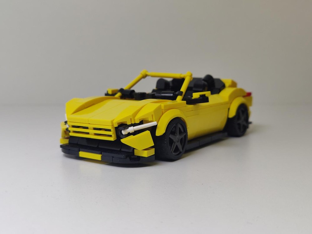LEGO MOC Ferrari Roma Spider by Verdy_Bricks | Rebrickable - Build with ...