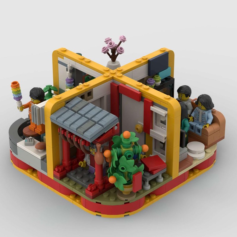 LEGO MOC Lunar New Year Traditions 4in1 by uminuo | Rebrickable - Build ...