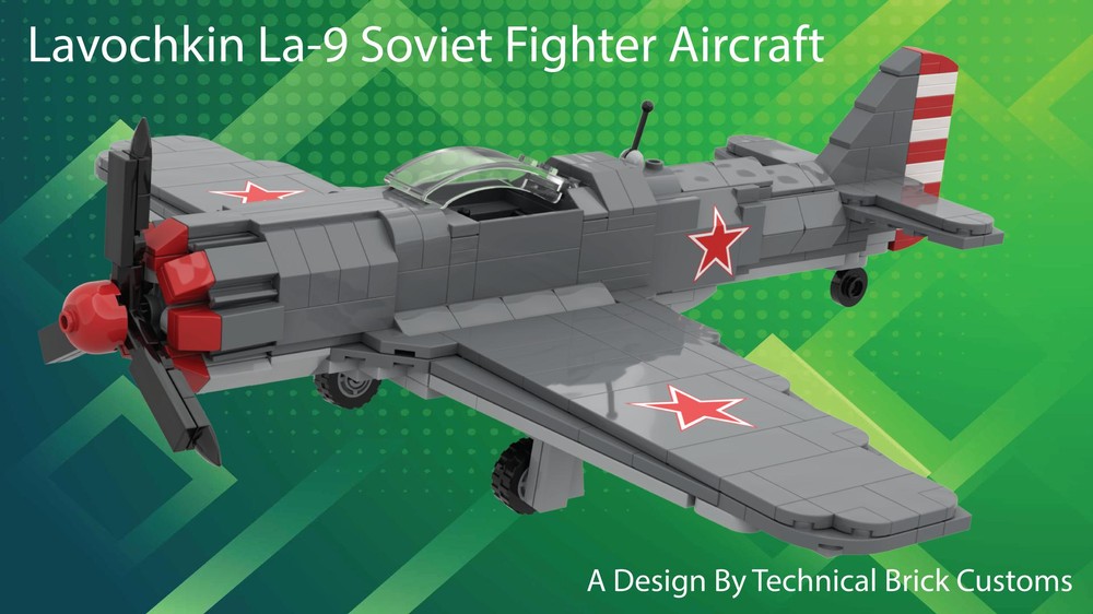LEGO MOC Lavochkin La-9 by TechnicalBrickCustoms | Rebrickable - Build ...