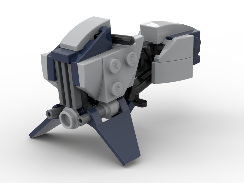 LEGO MOC Balutar class swoop bike (minifigure scale) by cosimox ...