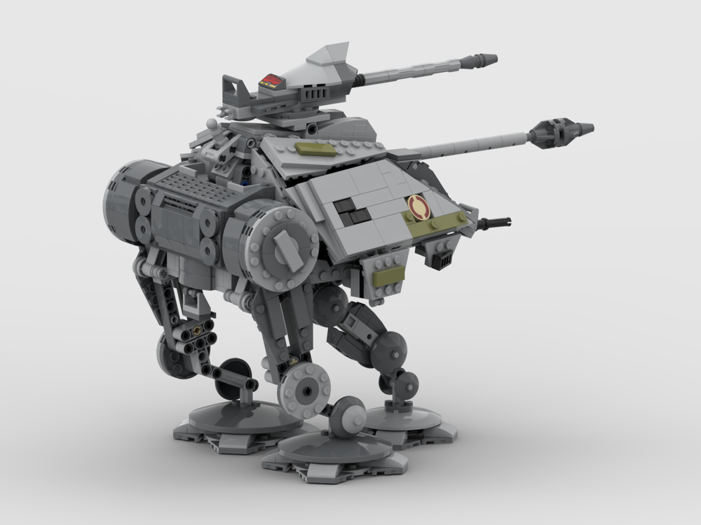 LEGO MOC AT-AP full rework (Republic Sniper Tank) by Brickosaurus ...