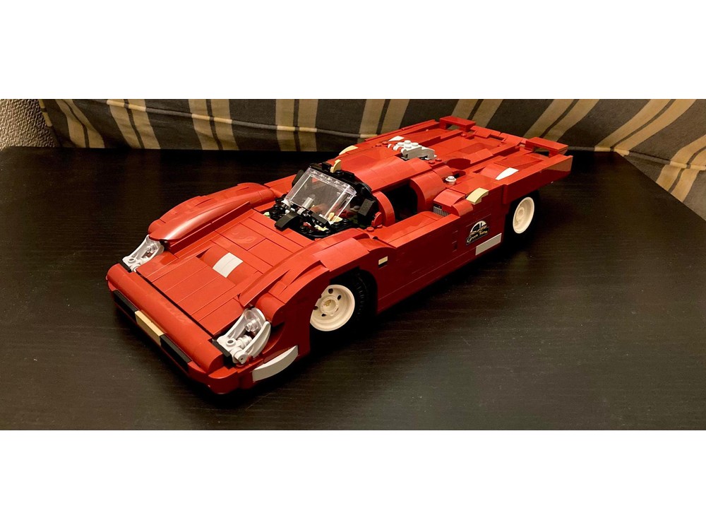 LEGO MOC Le Mans Ferrari 512 by CreationCaravan (Brad Barber ...