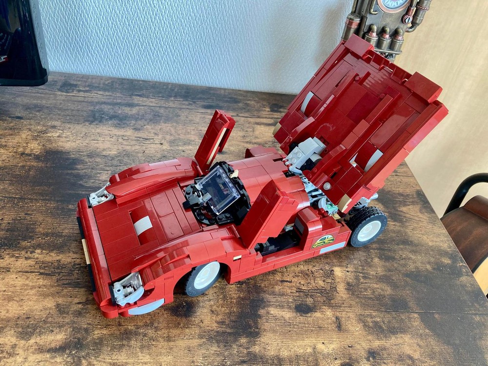 LEGO MOC Le Mans Ferrari 512 by CreationCaravan (Brad Barber ...