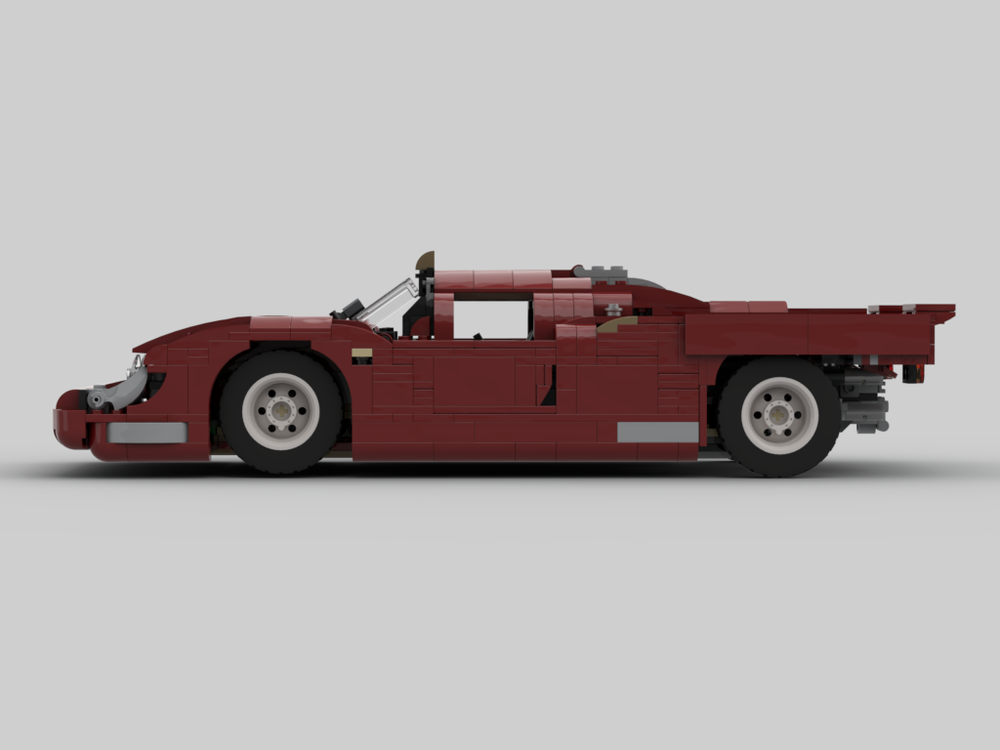 LEGO MOC Le Mans Ferrari 512 by CreationCaravan (Brad Barber ...