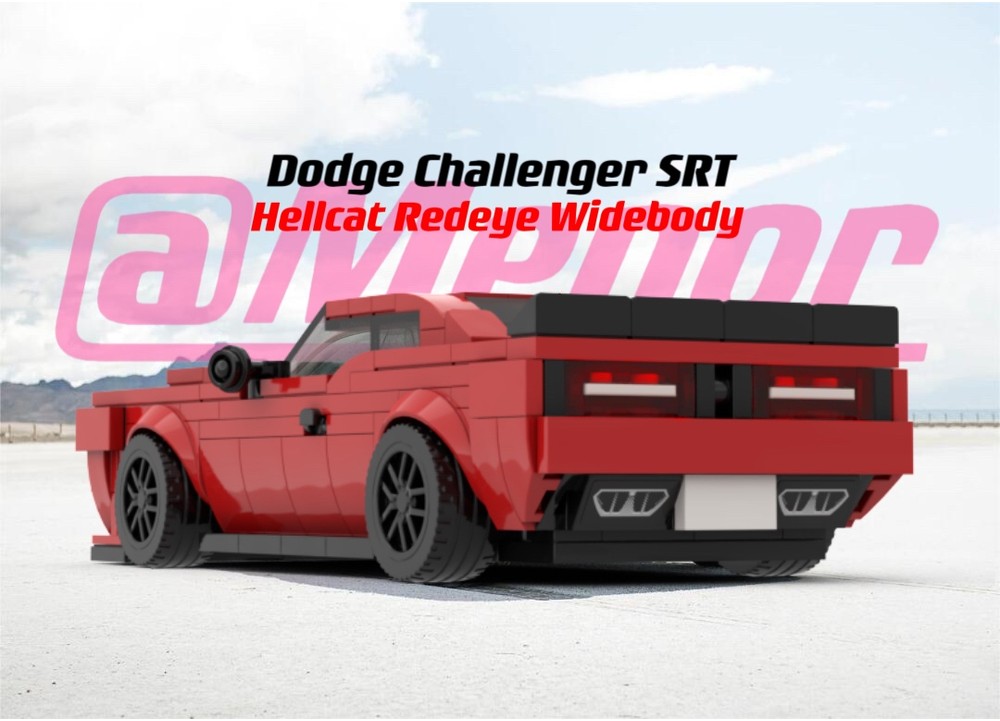 LEGO MOC Dodge Challenger SRT® Hellcat Redeye Widebody by Menor ...