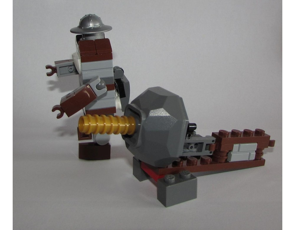 LEGO MOC 41558 Soldier with cannon by BriXperiMent | Rebrickable ...
