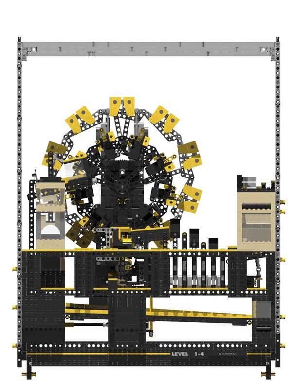 Lego Moc Gbc Tower 2 Module 8 By 9vsystem Rebrickable Build With Lego