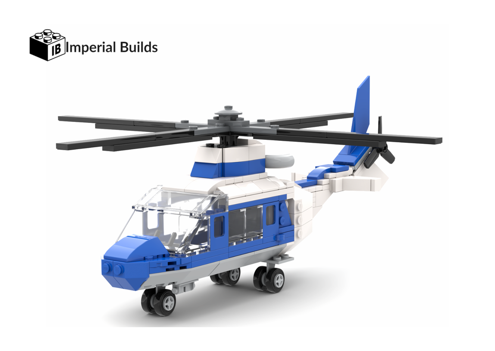 LEGO MOC Jurassic Park N293G InGen Helicopter by Imperial Builds ...