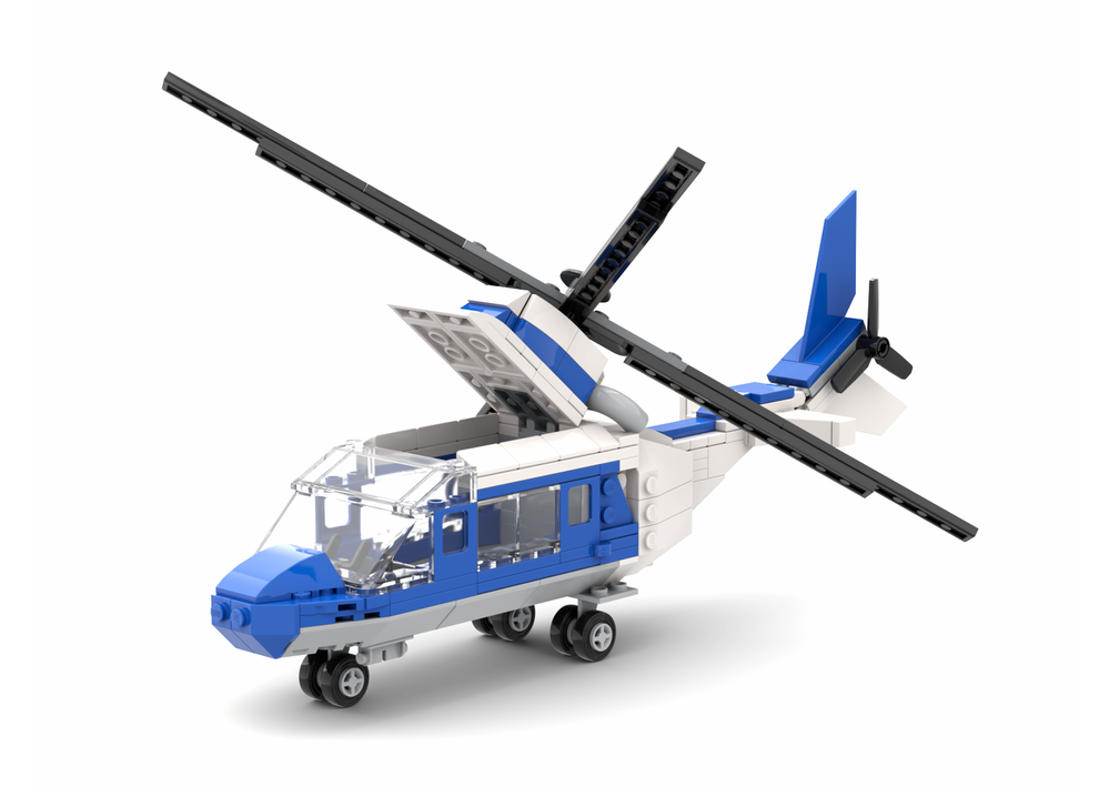 LEGO MOC Jurassic Park N293G InGen Helicopter by Imperial Builds ...