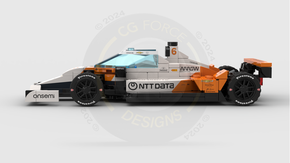 LEGO MOC Indycar 2023 AM Rosenqvist Oval - Indy 500 special by ...