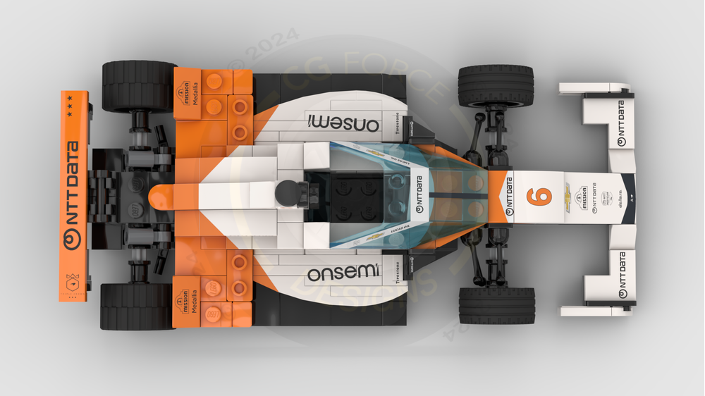 LEGO MOC Indycar 2023 AM Rosenqvist Oval - Indy 500 special by ...