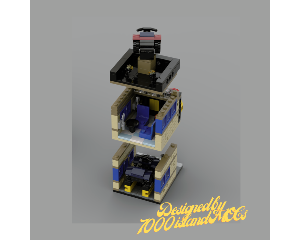 LEGO MOC Mini 4x4 Garage - ATV shop - Mini Street View by ...