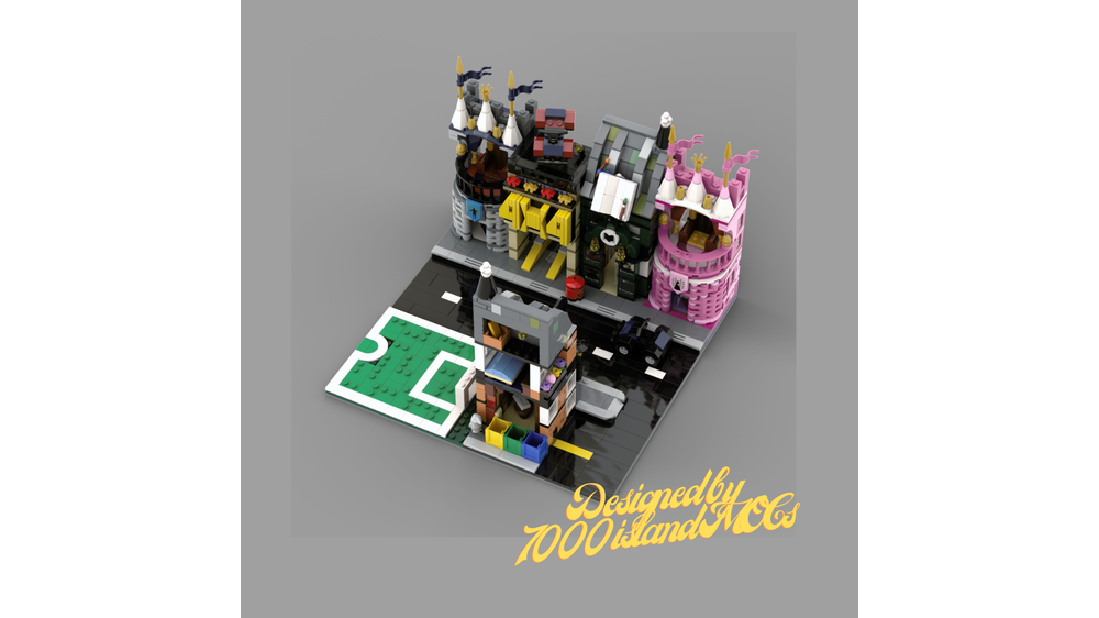 LEGO MOC Mini 4x4 Garage - ATV shop - Mini Street View by ...