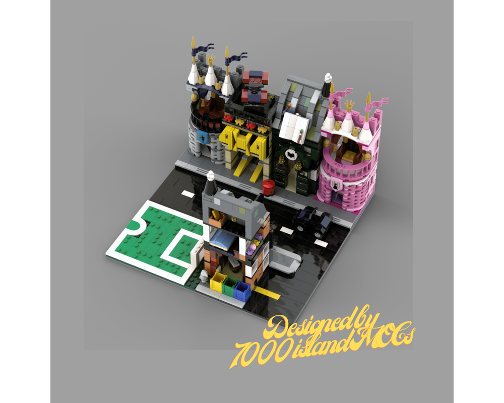 LEGO MOC Mini 4x4 Garage - ATV shop - Mini Street View by ...
