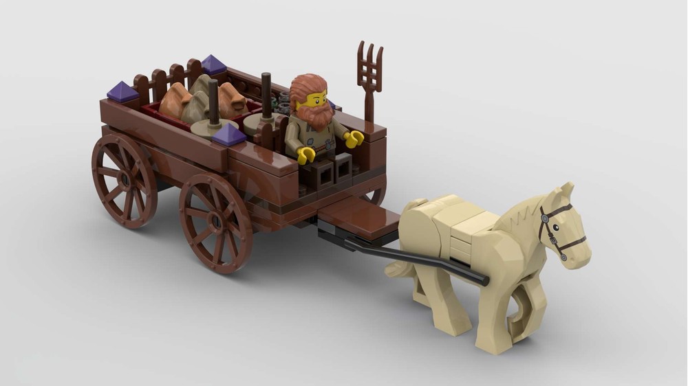 Lego Moc Medieval Bakery Based On 21325 Medieval Blacksmith By Jensdb
