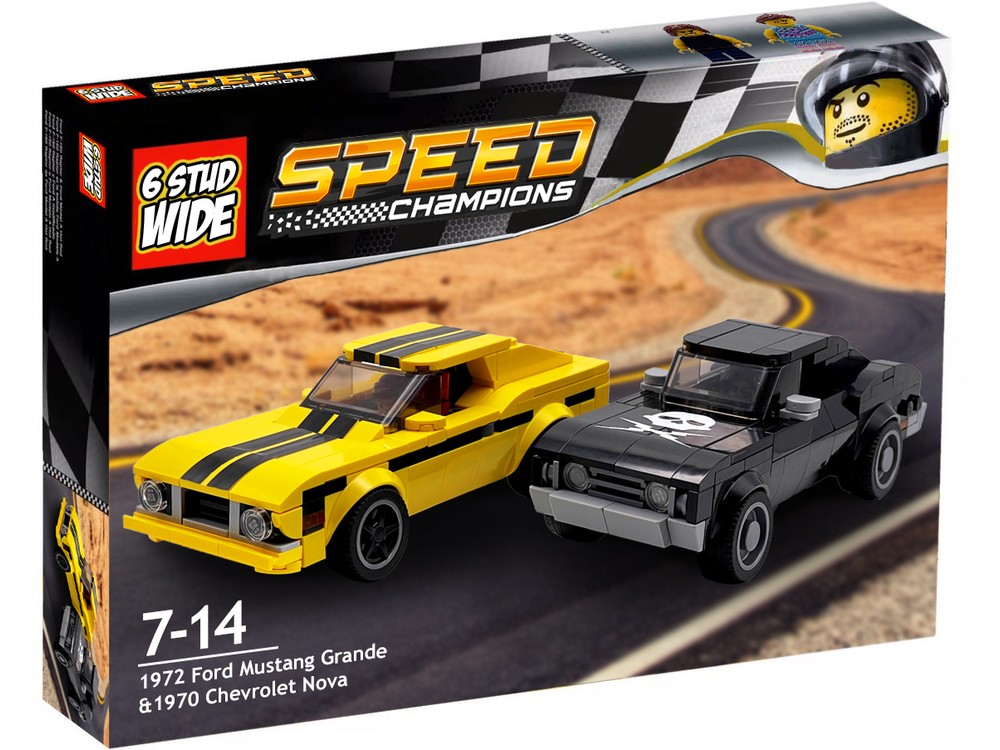 LEGO MOC Death Proof Two Pack by IBrickedItUp | Rebrickable - Build ...