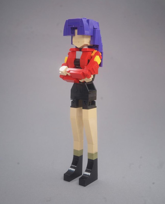 LEGO MOC Misato Katsuragi from anime Neon Genesis Evangelion buildable ...
