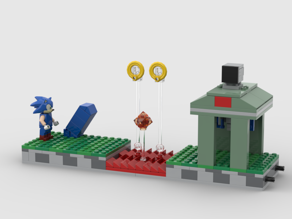 LEGO MOC Sonic the hedgehog: Marble zone by bloooop | Rebrickable ...