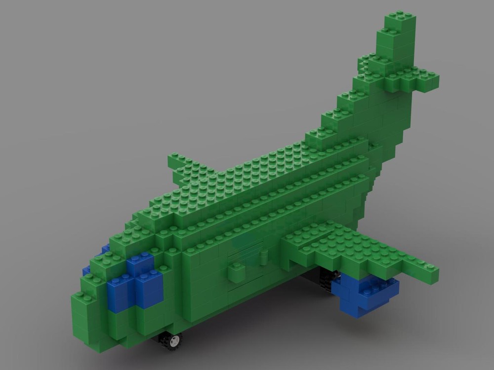 LEGO MOC aircraft by MiniStar_2005 | Rebrickable - Build with LEGO