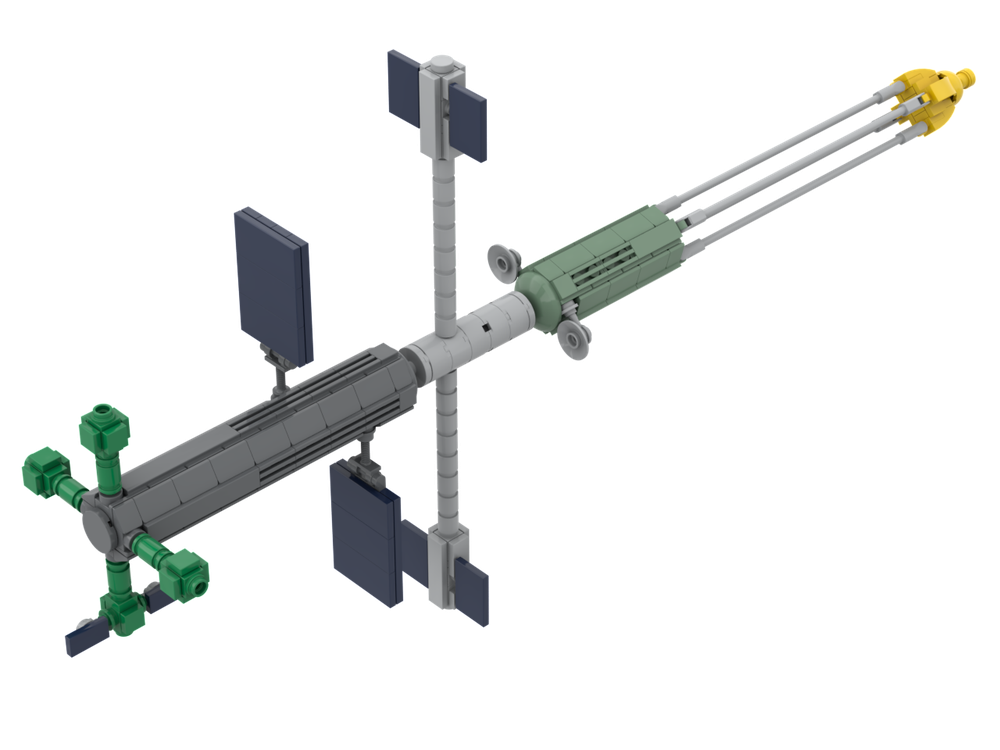 LEGO MOC MKBS (1:220 scale - as ISS) by timepenguin | Rebrickable ...