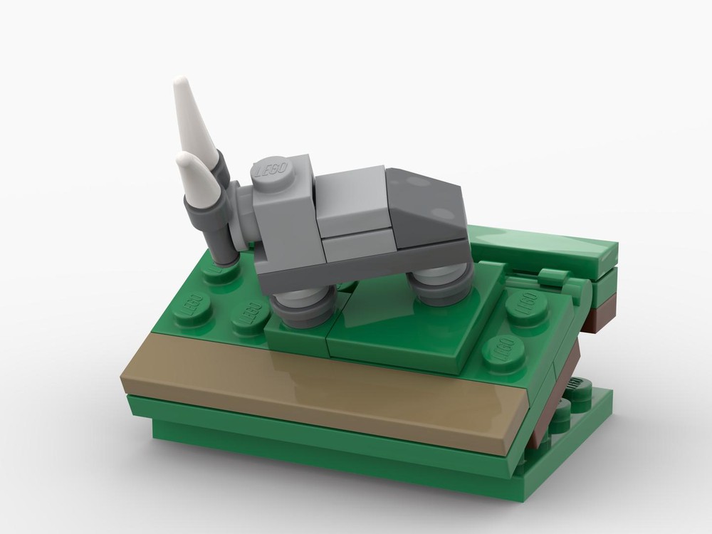 LEGO MOC Roof Goat - Mini Kit by doorcountybricks | Rebrickable - Build ...