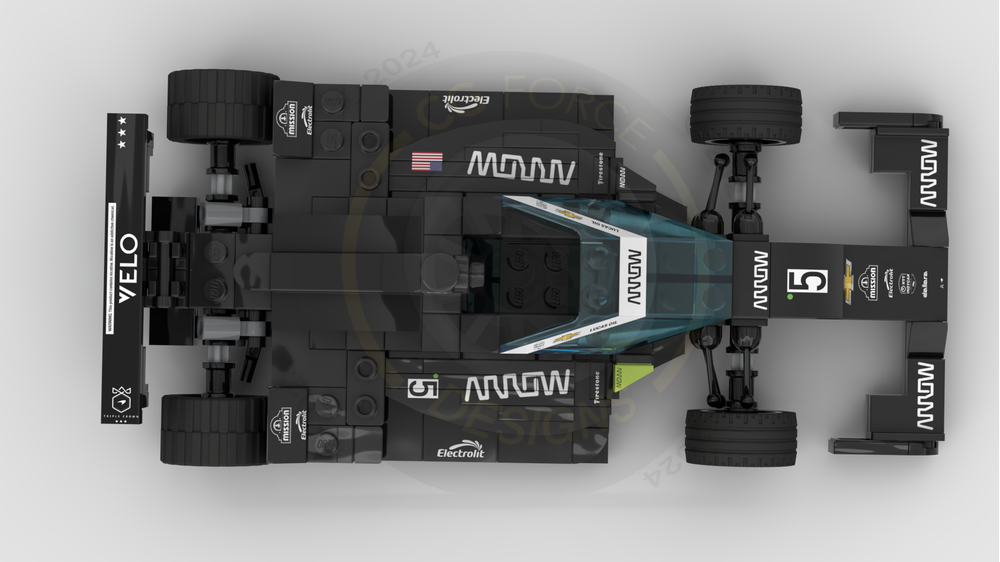 LEGO MOC Indycar 2023 AM O'Ward Oval - Indy 500 special by ...