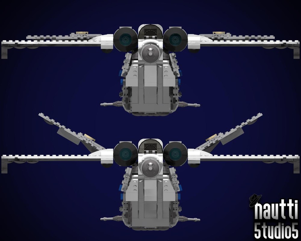 LEGO MOC-149718 501st ARC-180-T by hautti5 | Rebrickable - Build with LEGO
