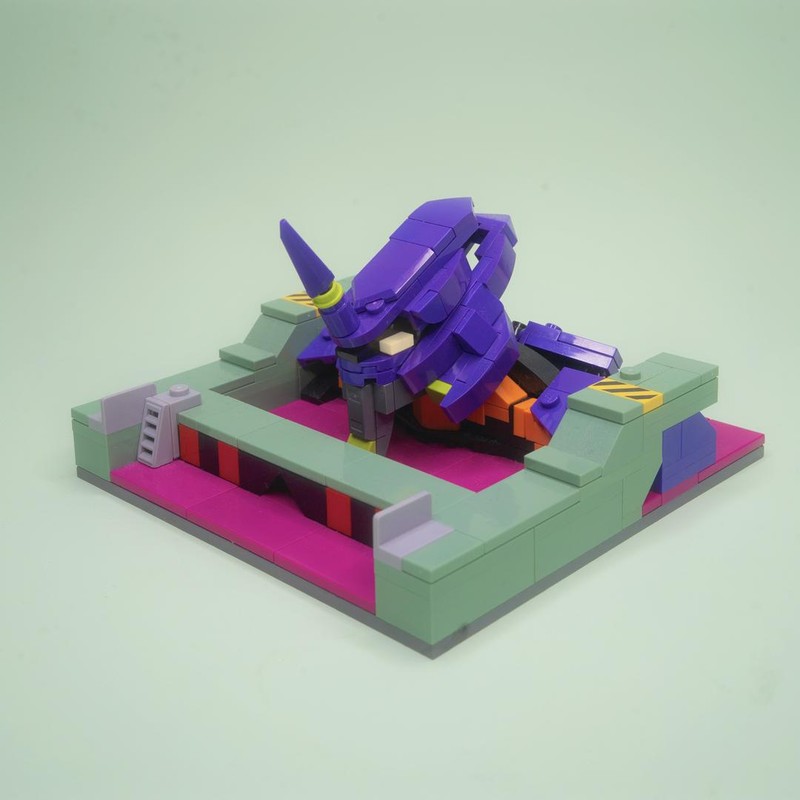 LEGO MOC Eva-01 from anime Neon Genesis Evangelion by kefinzheng ...